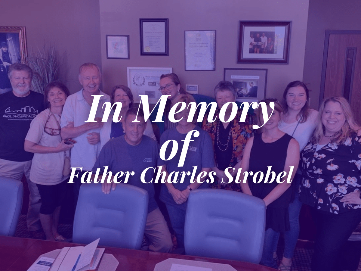 In Memory of Father Charles Strobel : Room in the Inn-Memphis