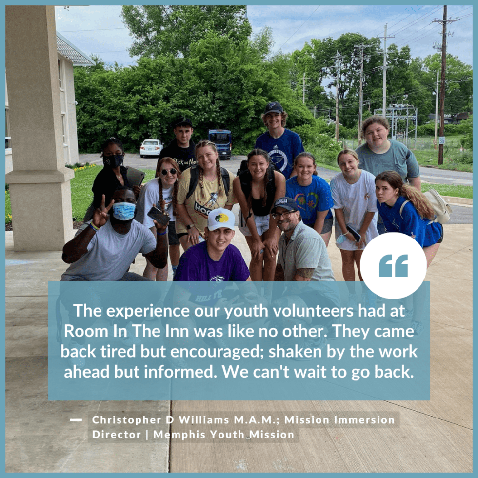 Volunteer : Room in the Inn-Memphis